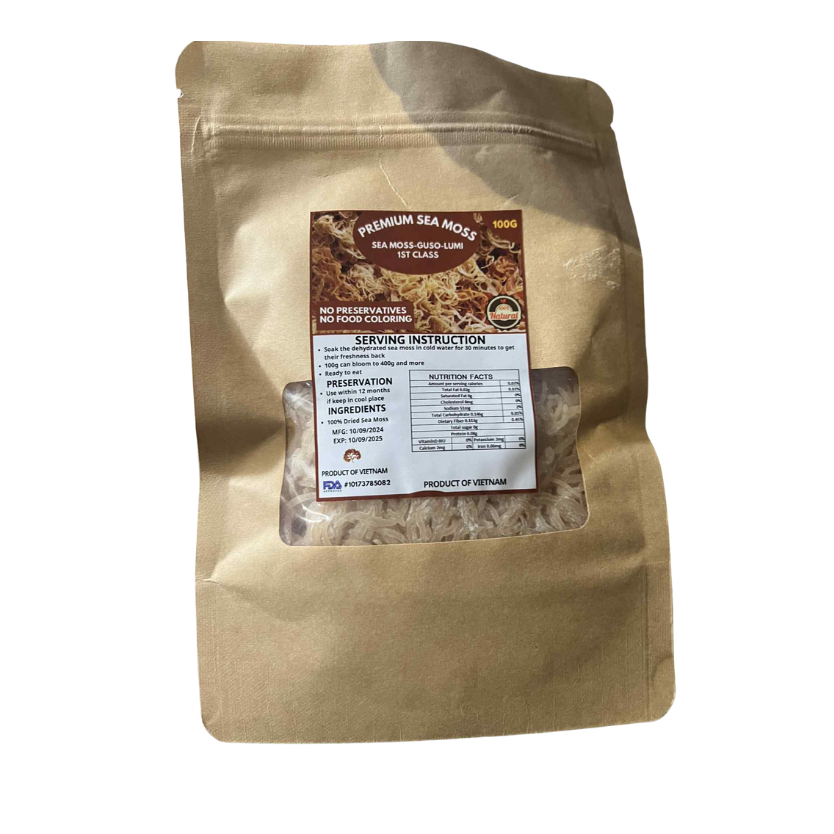 Premium Sea Moss 100g – Auntie Grace Filipino Store
